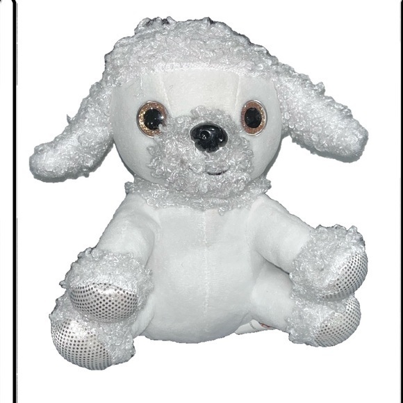 winkeez | Toys | Winkeez Alicia The White Poodle Dog 7 Mvp Plush ...